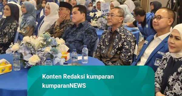 Zulkifli Hasan dan Erick Thohir Hadiri Acara Rakernas PUAN | kumparan.com